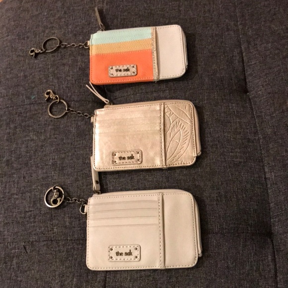 The Sak | Bags | The Sak Leather Keychain Wallets 3 Different Styles ...